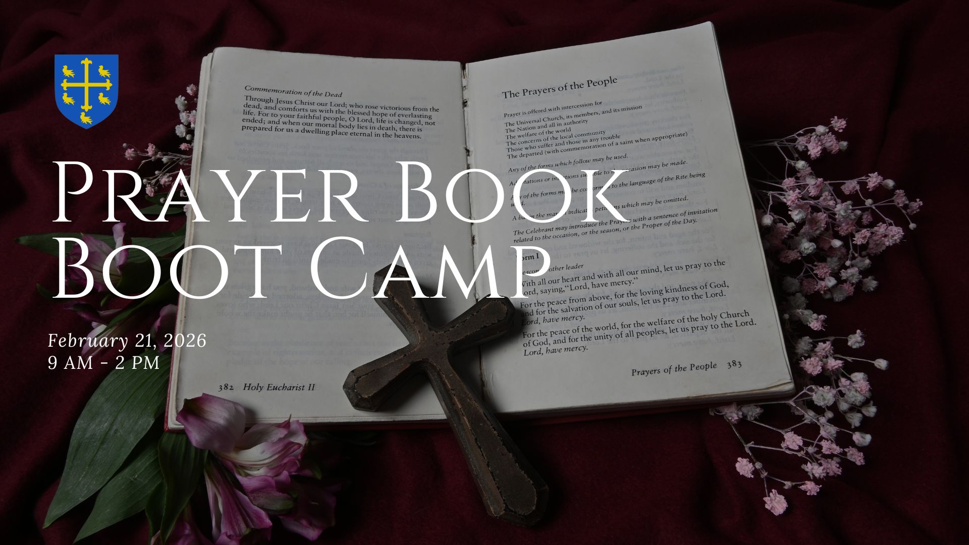 Prayer Book Boot Camp | St. Edward's Episcopal Church, Mount Dora, FL