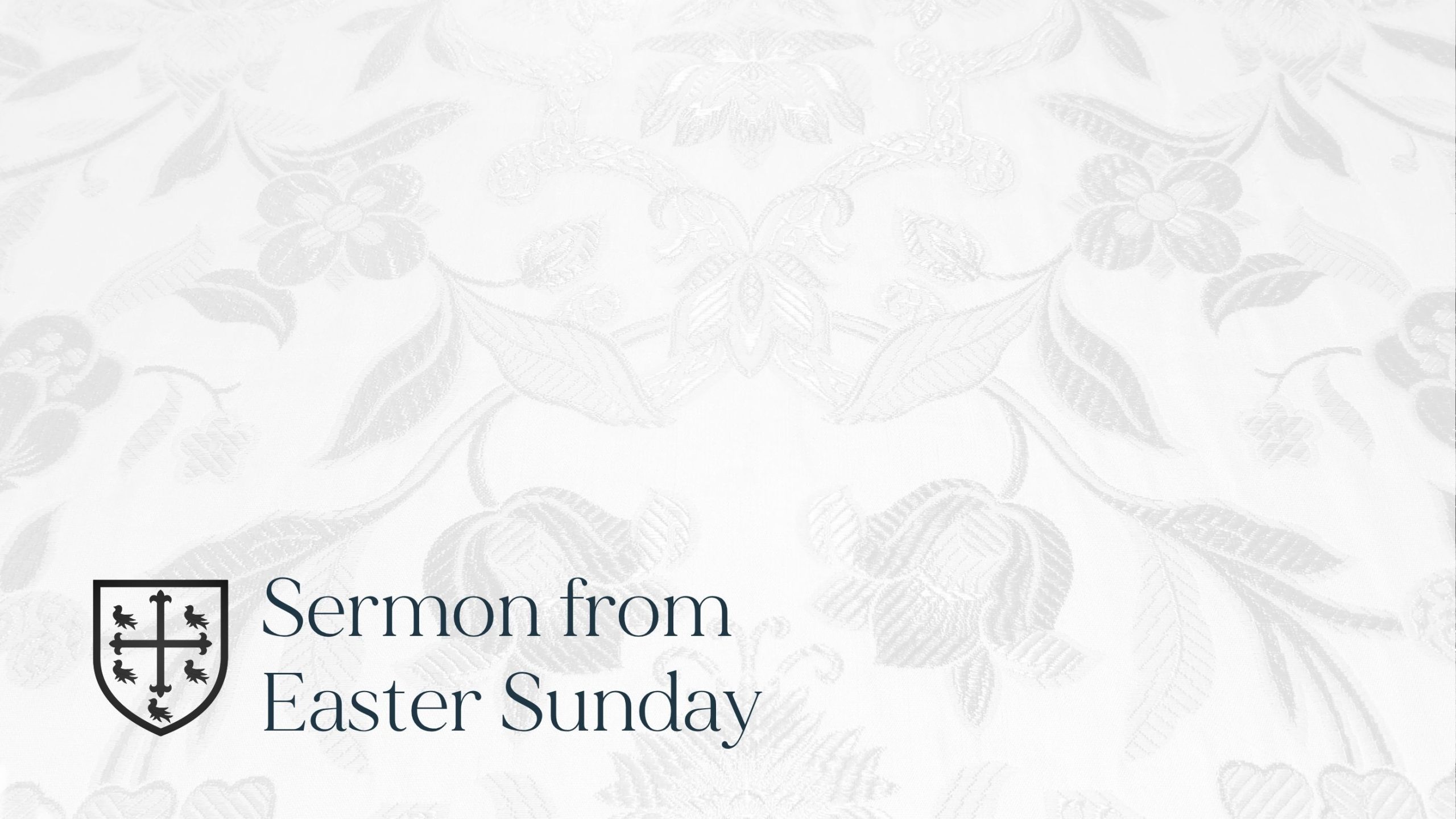 Easter Sunday - Sermon | St. Edward's Episcopal Church, Mount Dora, FL